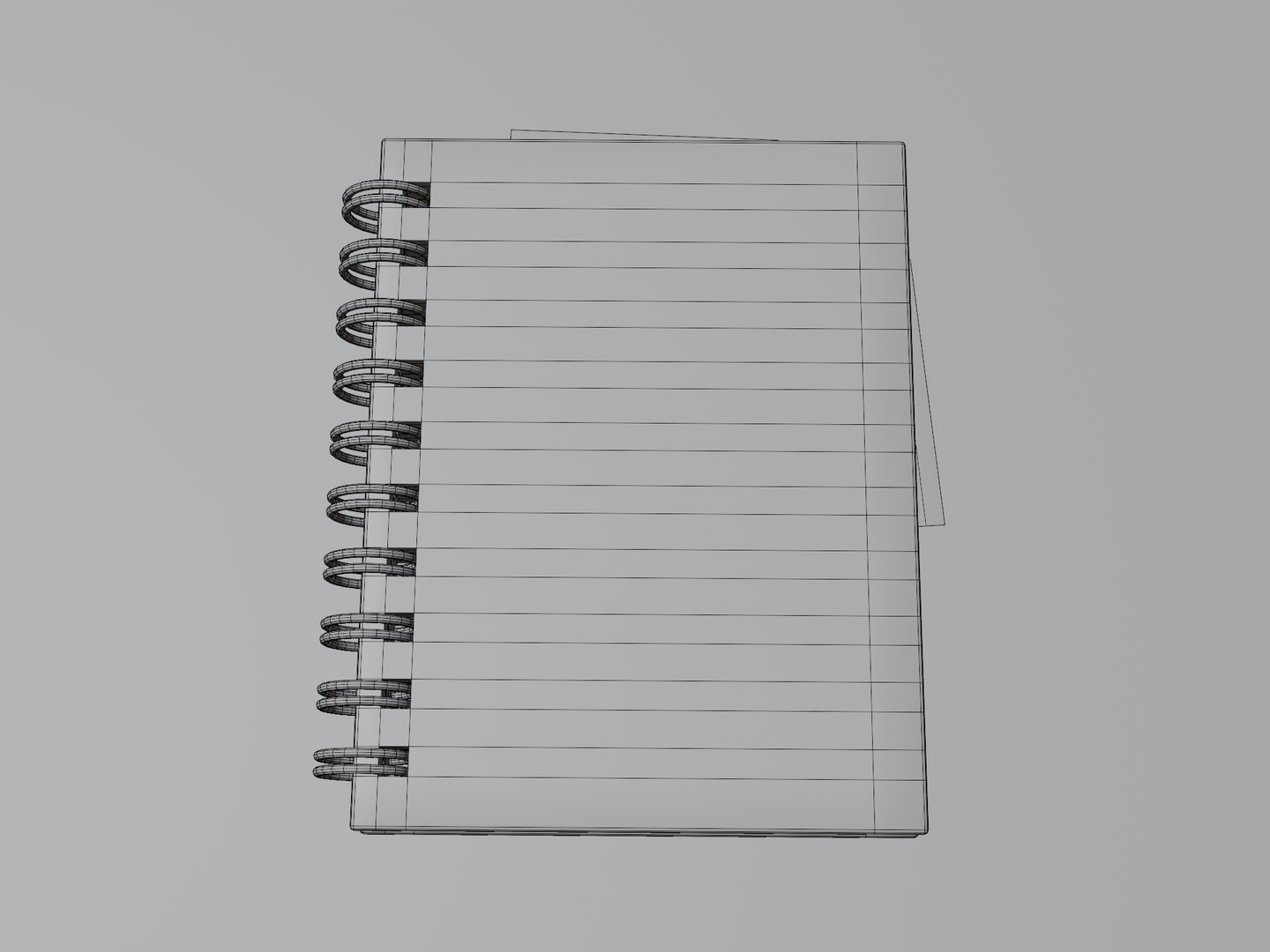 3D Notebook Model - TurboSquid 1791677