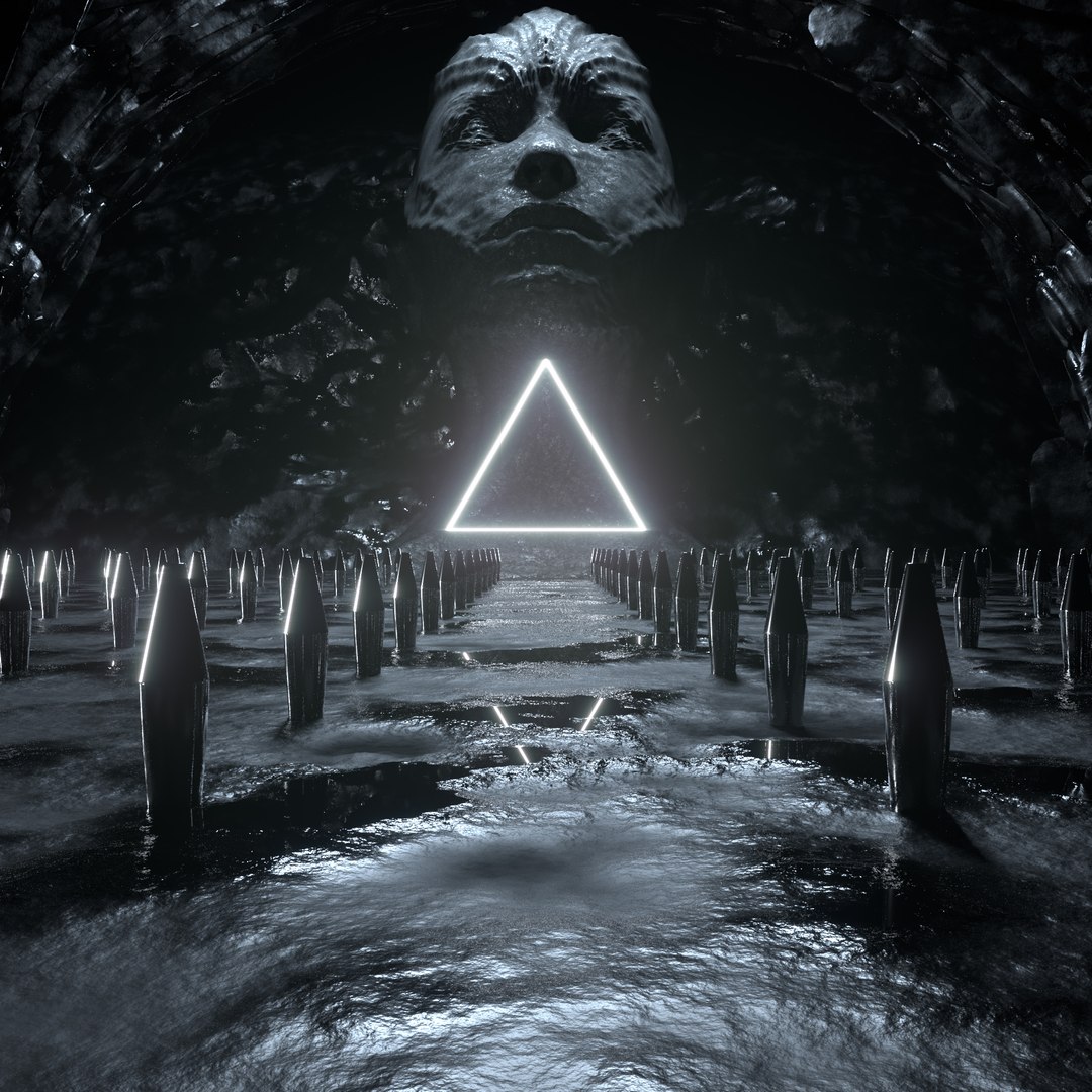 3D Horror Sci Fi Temple Model - TurboSquid 2088401