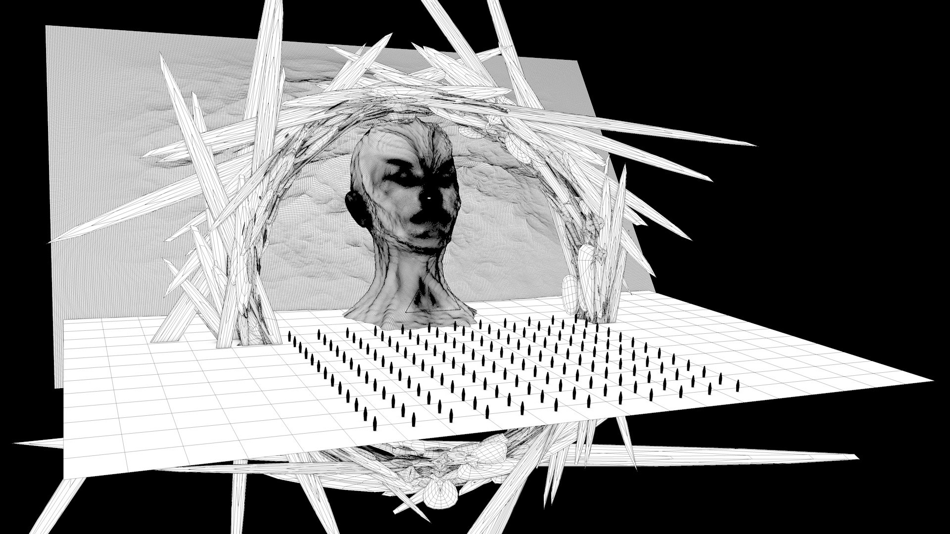 3D Horror Sci Fi Temple Model - TurboSquid 2088401