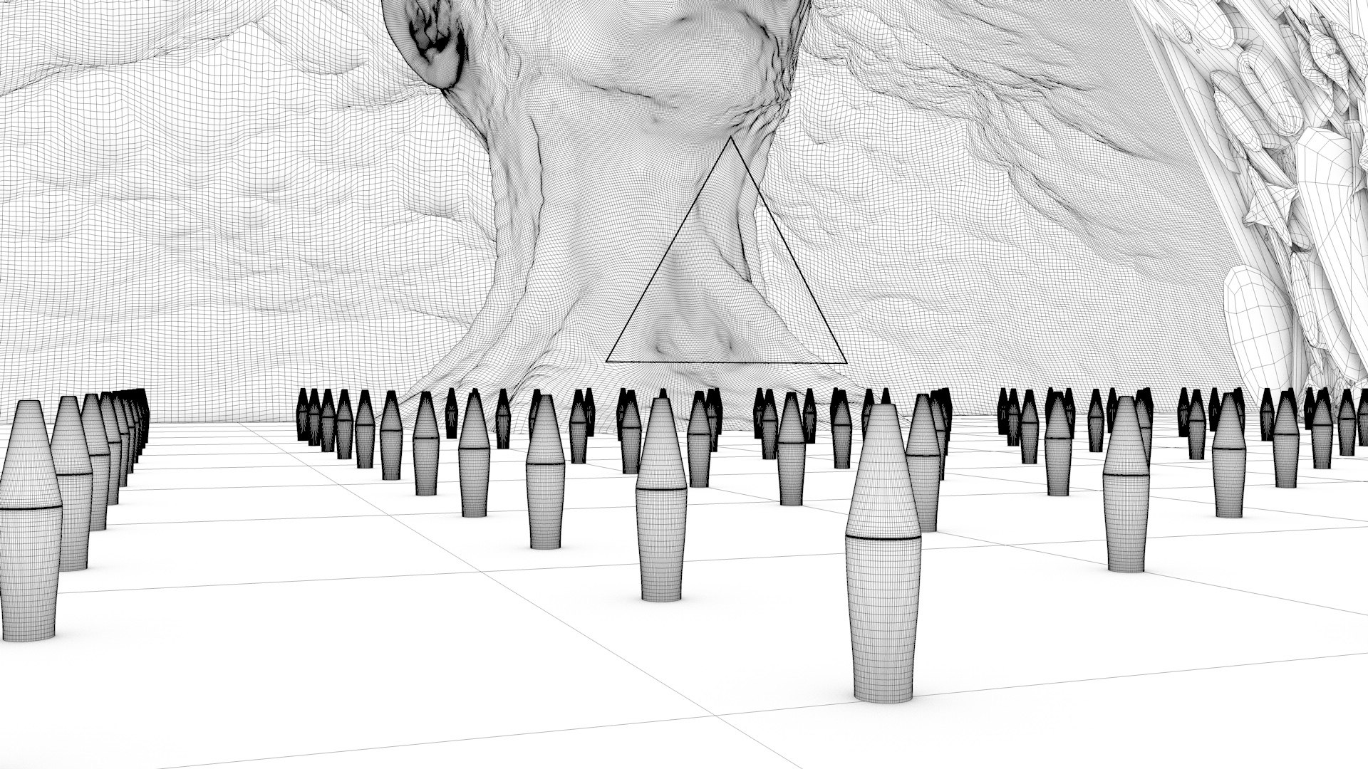 3D Horror Sci Fi Temple Model - TurboSquid 2088401