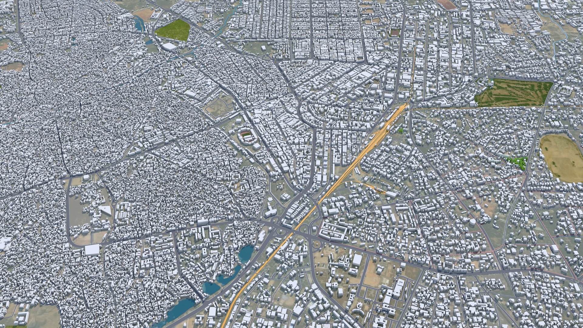 Kano Nigeria 3D Model - TurboSquid 2100254