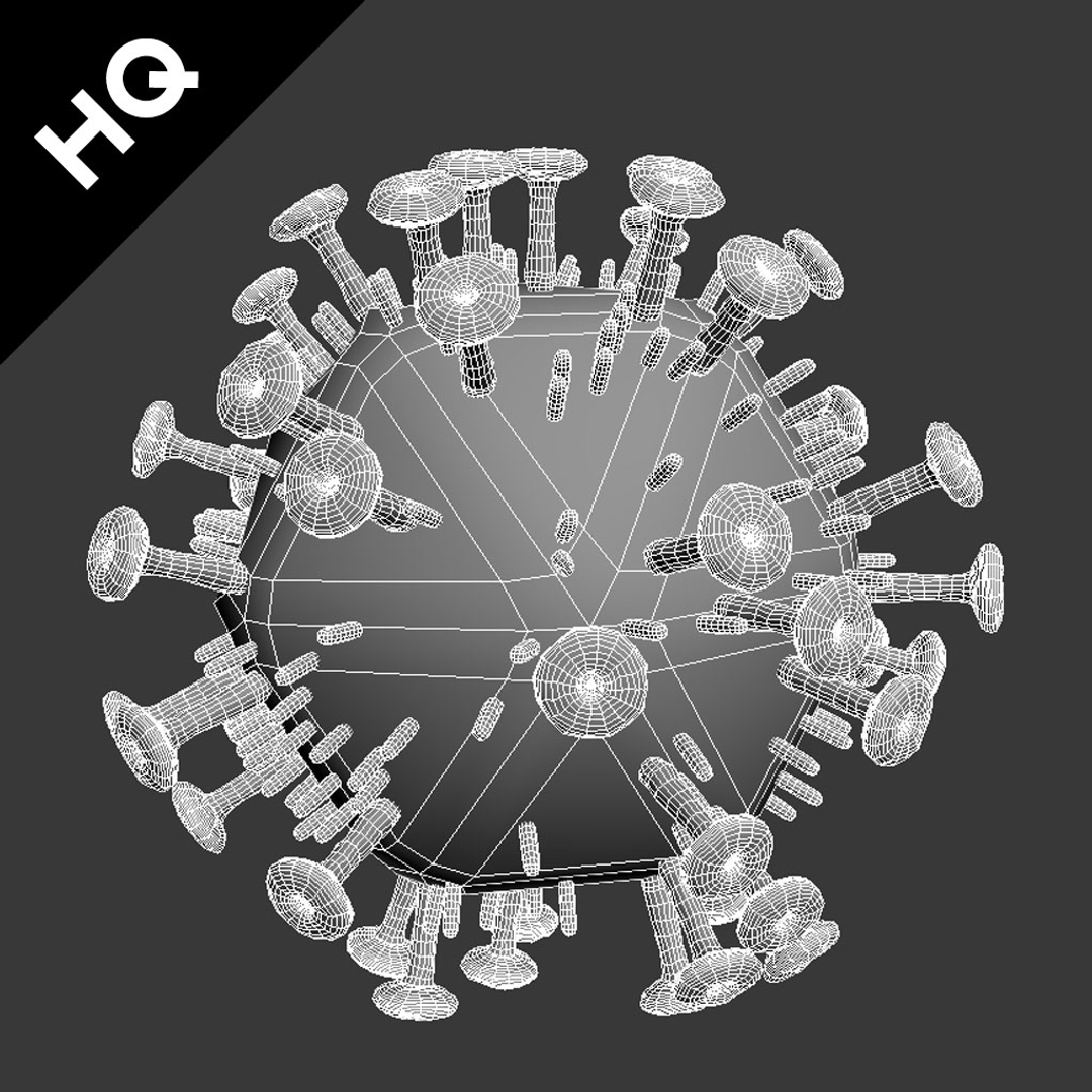 3d obj hiv virus