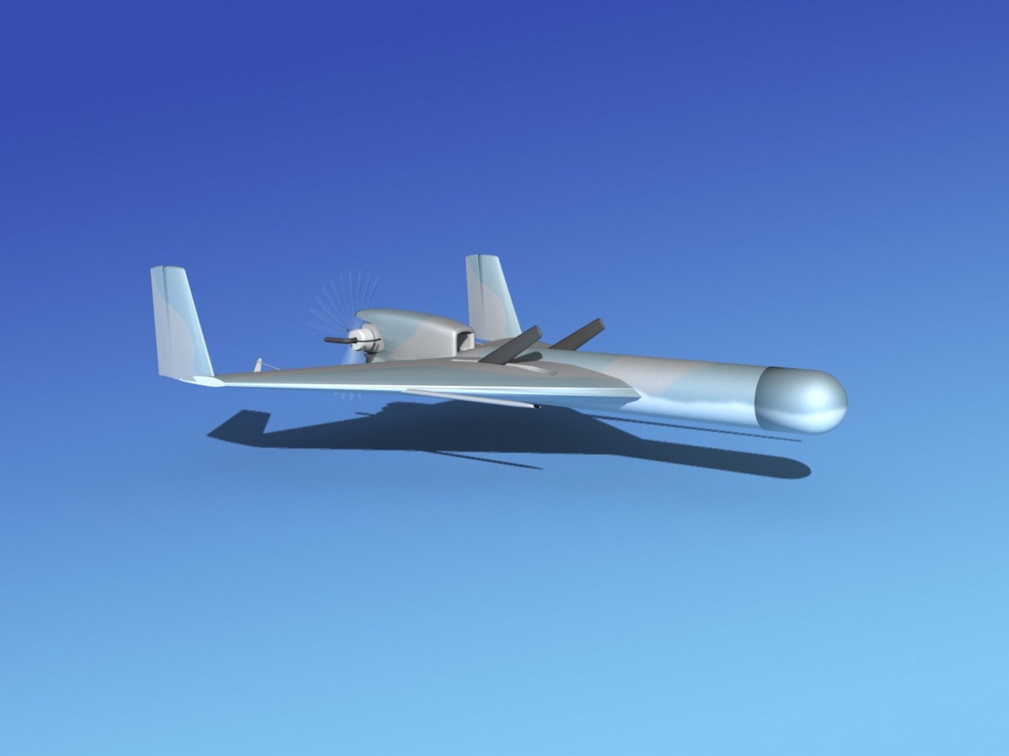 3d Model Harpy 1 Uav