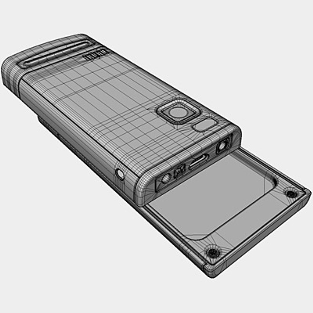 3d nokia 6500 slide mobile phone