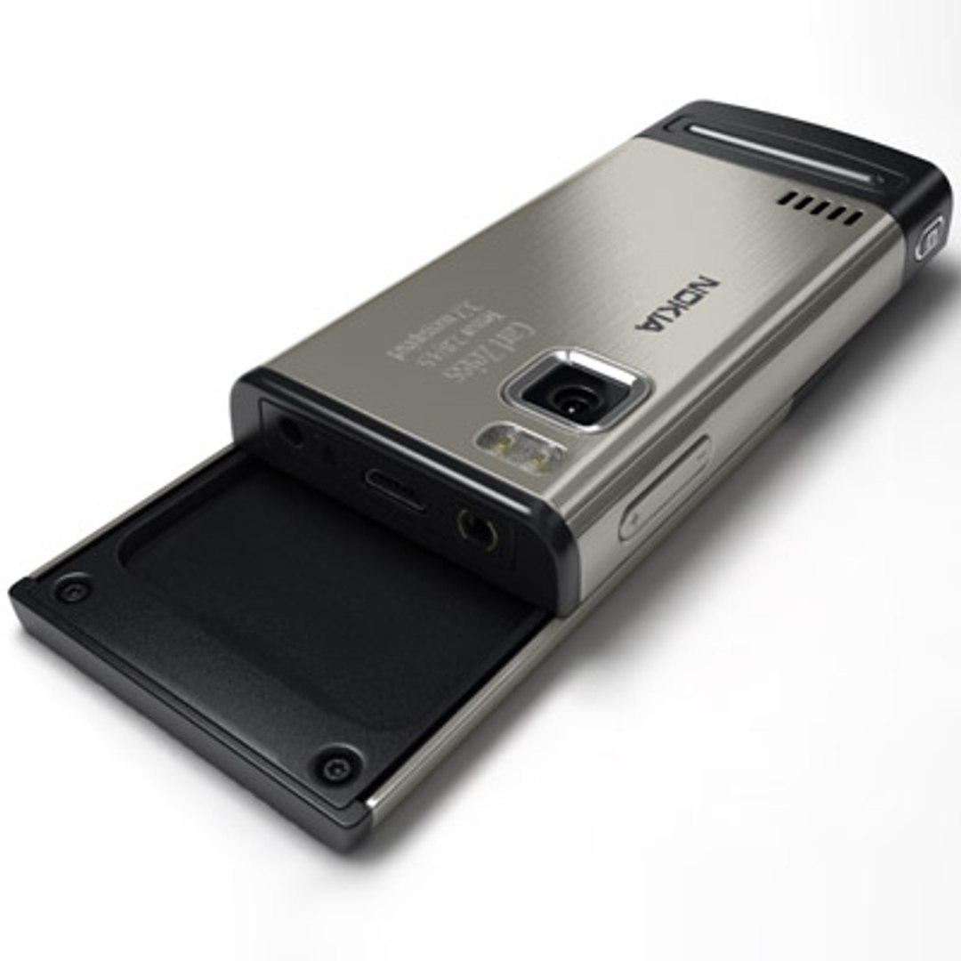 3d nokia 6500 slide mobile phone