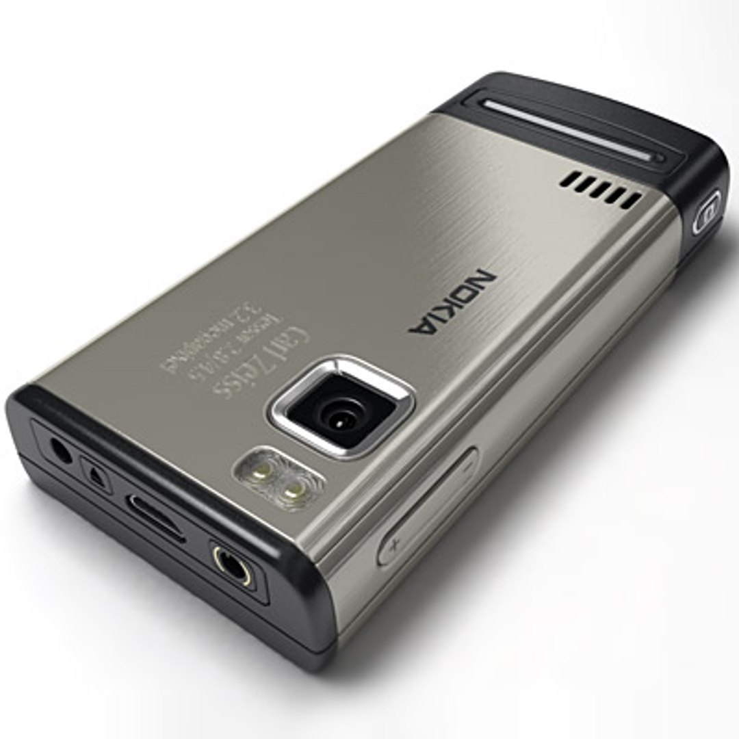3d Nokia 6500 Slide Mobile Phone