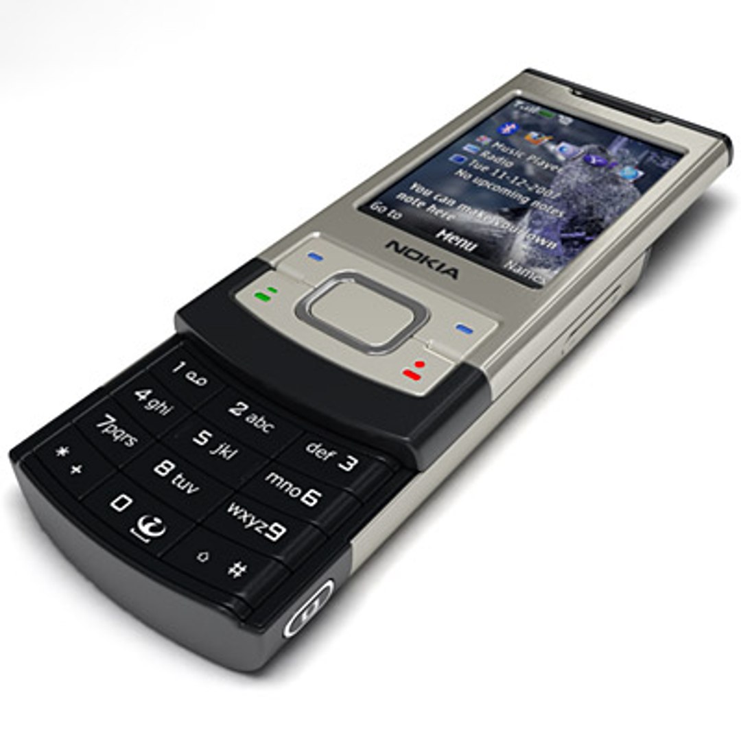 3d Nokia 6500 Slide Mobile Phone