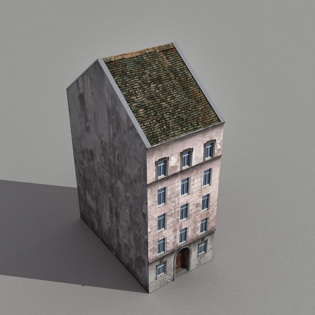 European Building Europe 3d Model