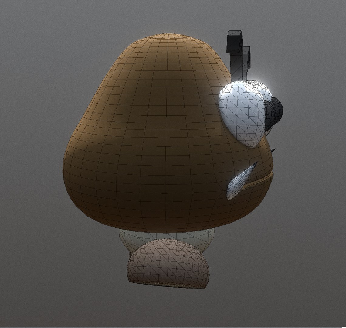 Free 3D Goomba Model - TurboSquid 1292471