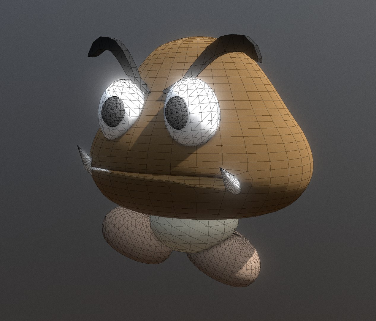 Free 3D Goomba Model - TurboSquid 1292471