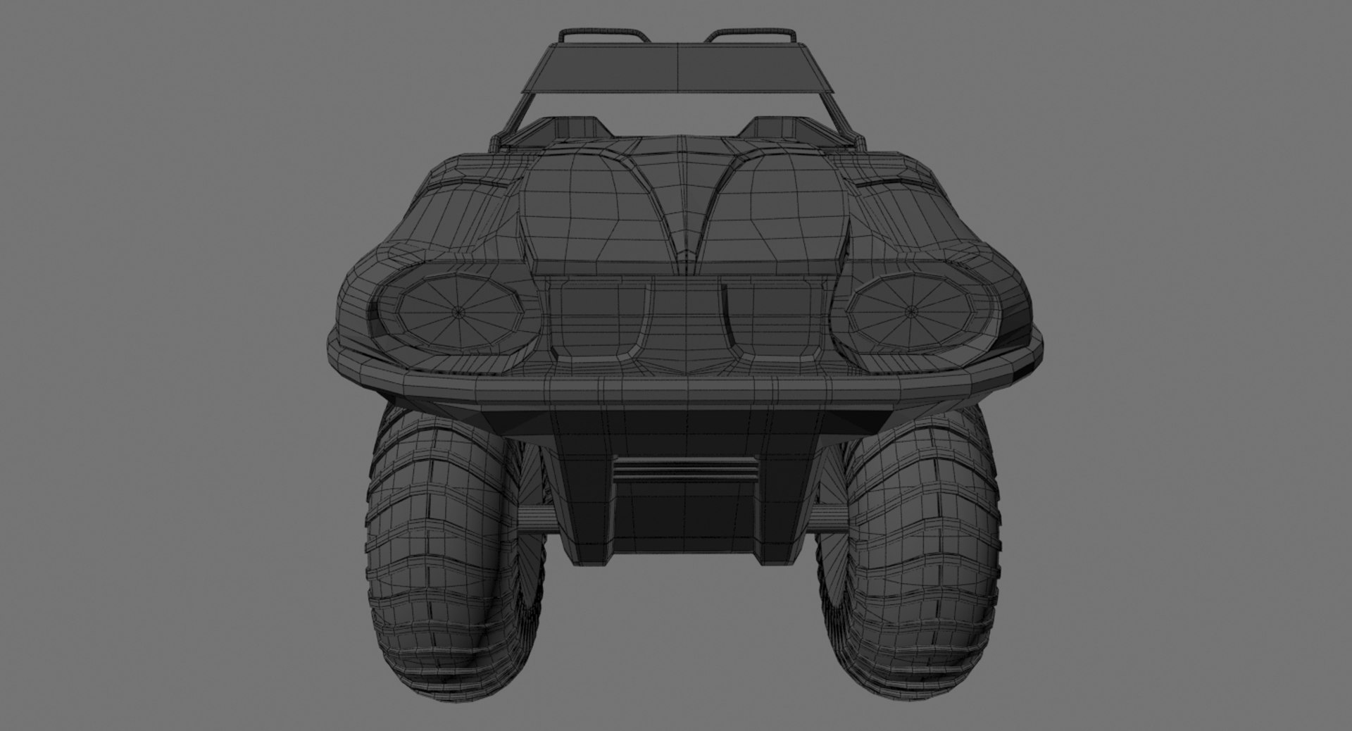 3d 8-wheel Amphibious Argo