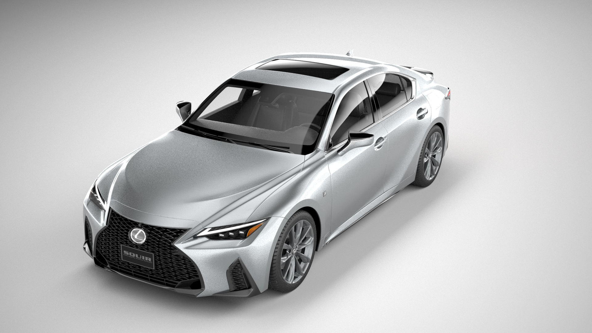 3D Lexus F-sport 2021 - TurboSquid 1619555