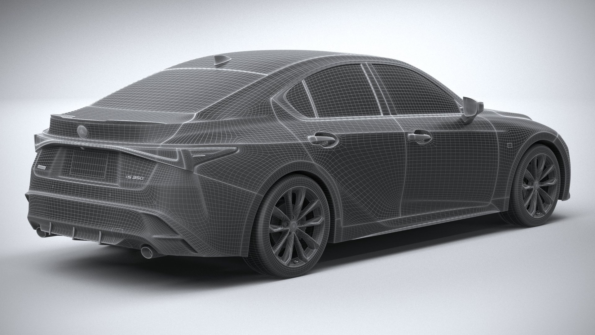 3D Lexus F-sport 2021 - TurboSquid 1619555