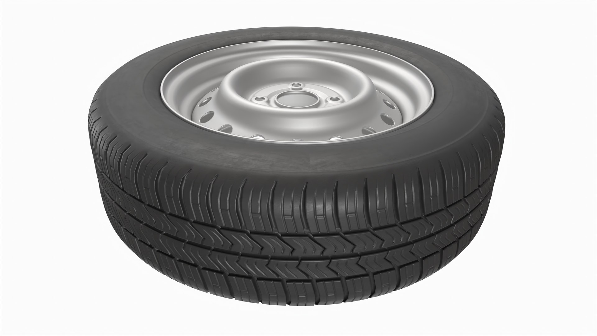 3D Car Trailer Wheel Model - TurboSquid 2137541