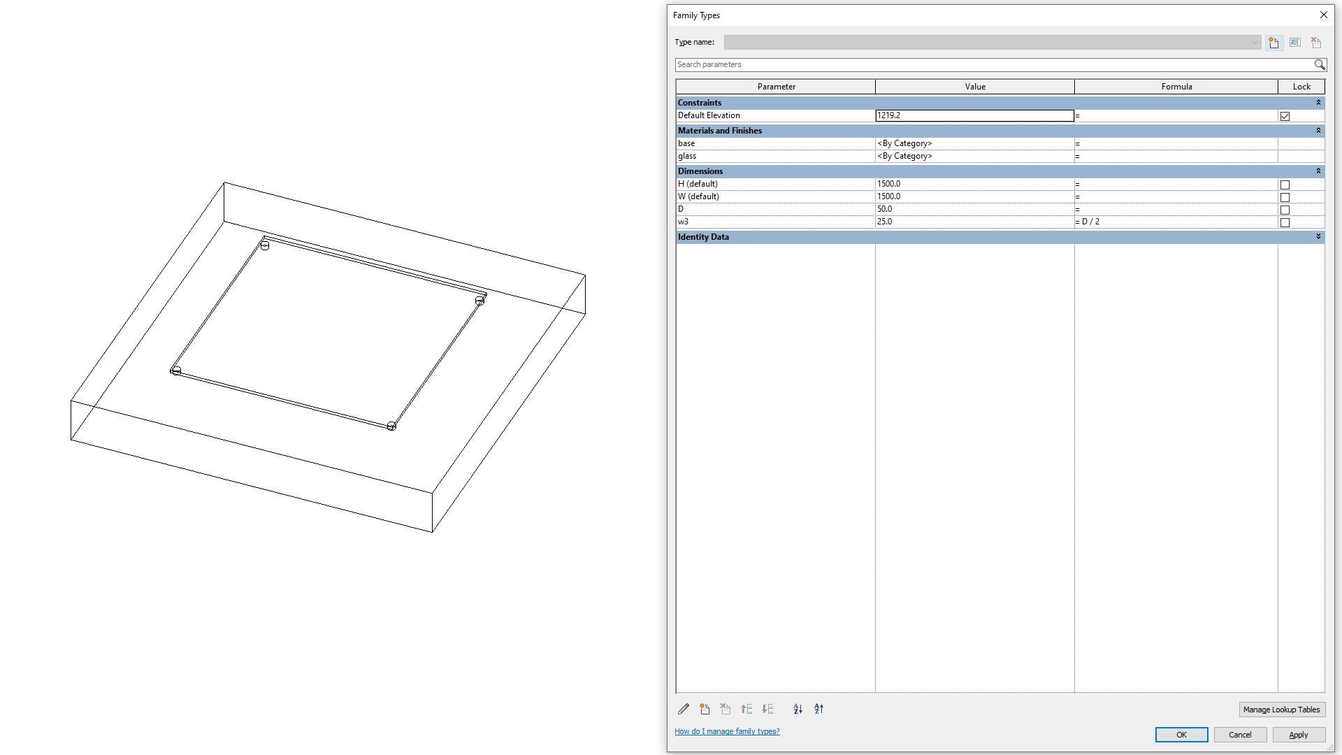 3D Model Window - Full Parametric Revit Family - TurboSquid 1764675