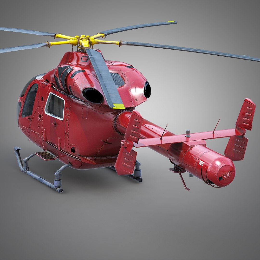 3d Md902 Helicopter