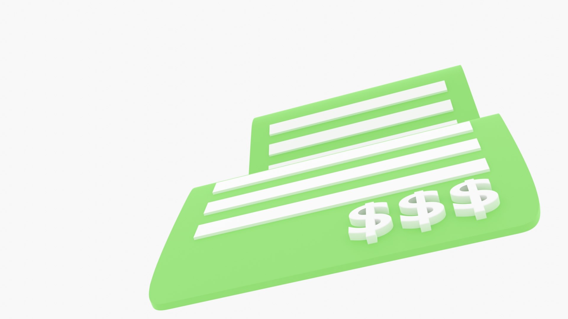 Invoice 3D Model - TurboSquid 1910185