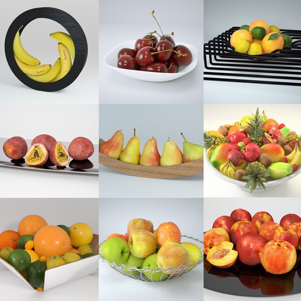 Real Fruit Background