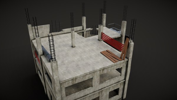 3D construction building model - TurboSquid 1994852