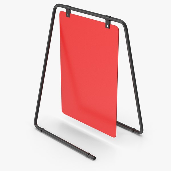 modelo 3d Folding Signboard - TurboSquid 2029135