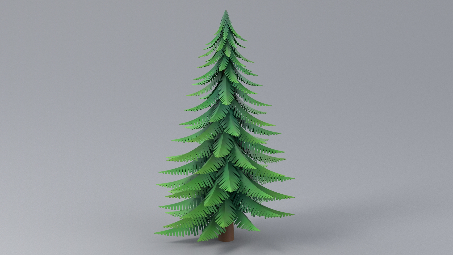 3D Model Cartoon Fir Tree Pack - TurboSquid 1909117