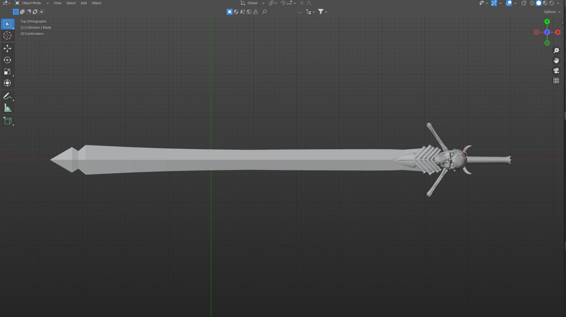 3D Model Dante Sword - Rebellion - TurboSquid 1953980