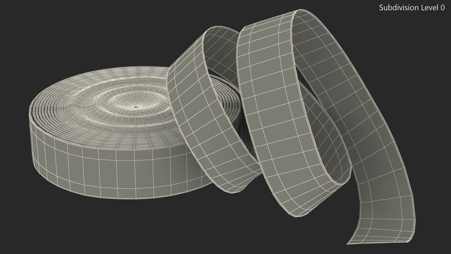 3D Heavy Duty Webbing Belt Strap Green - TurboSquid 1841334