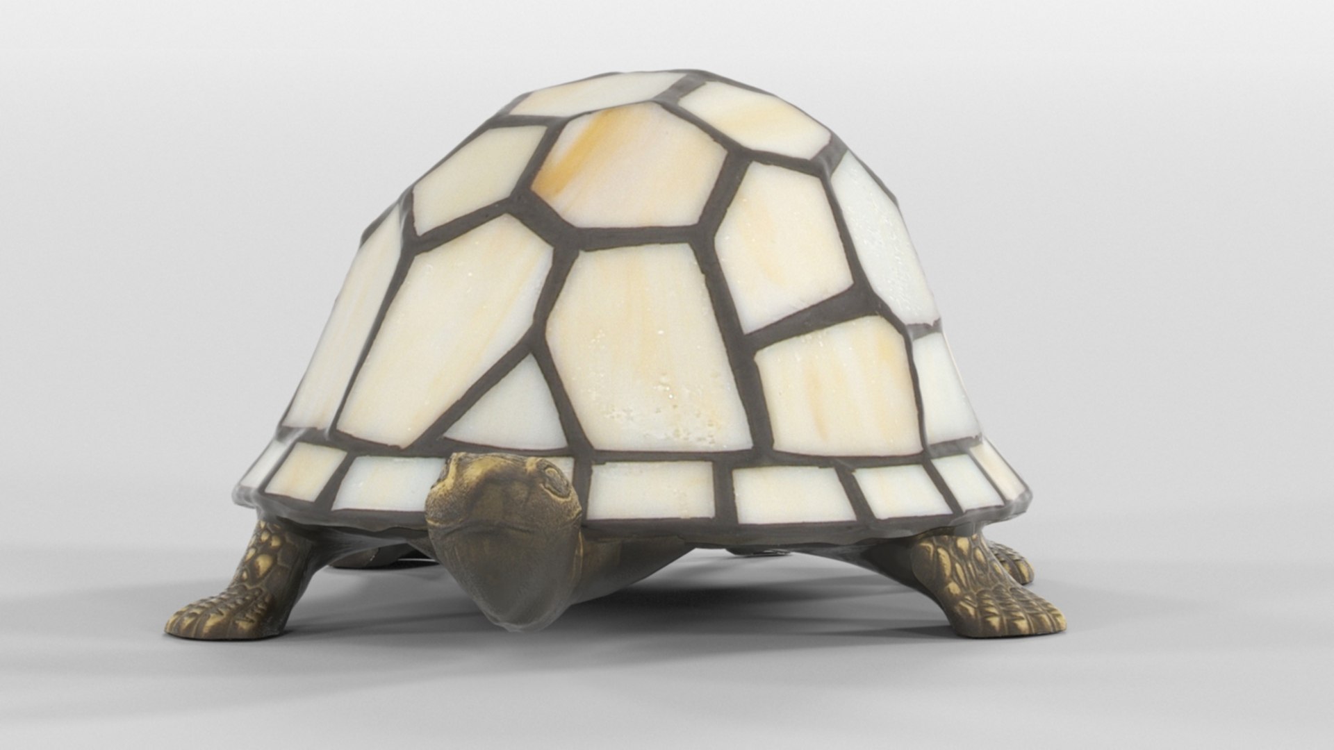 Stained Glass Turtle Desk 3D - TurboSquid 2229371