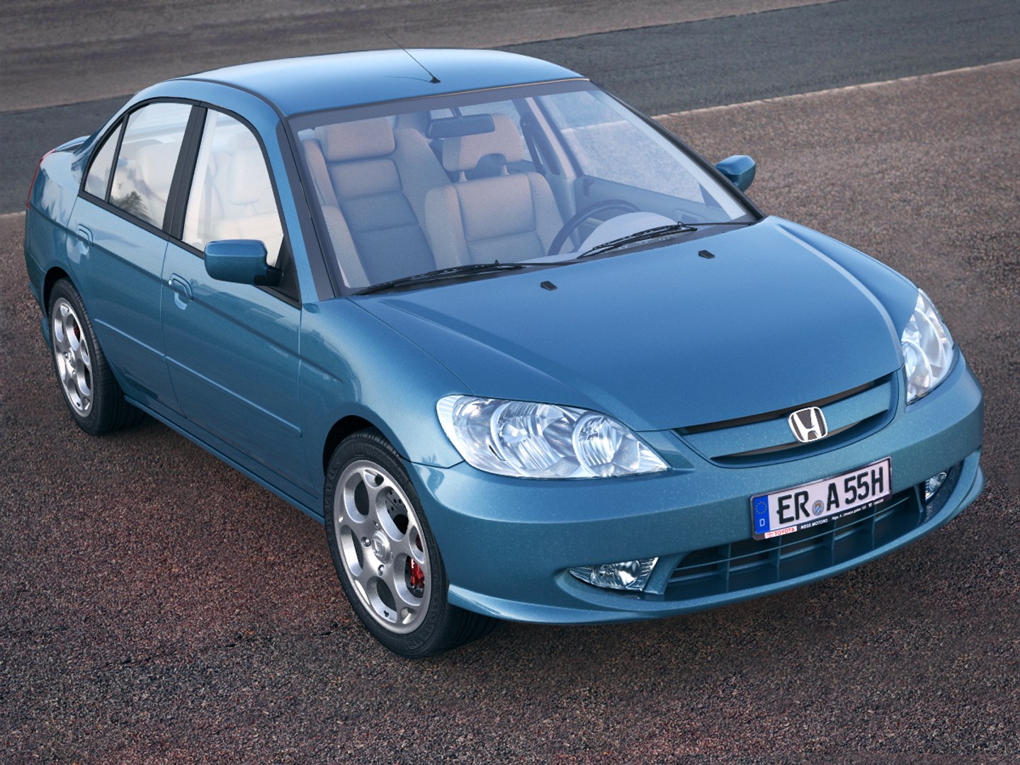 3d honda civic vii ima