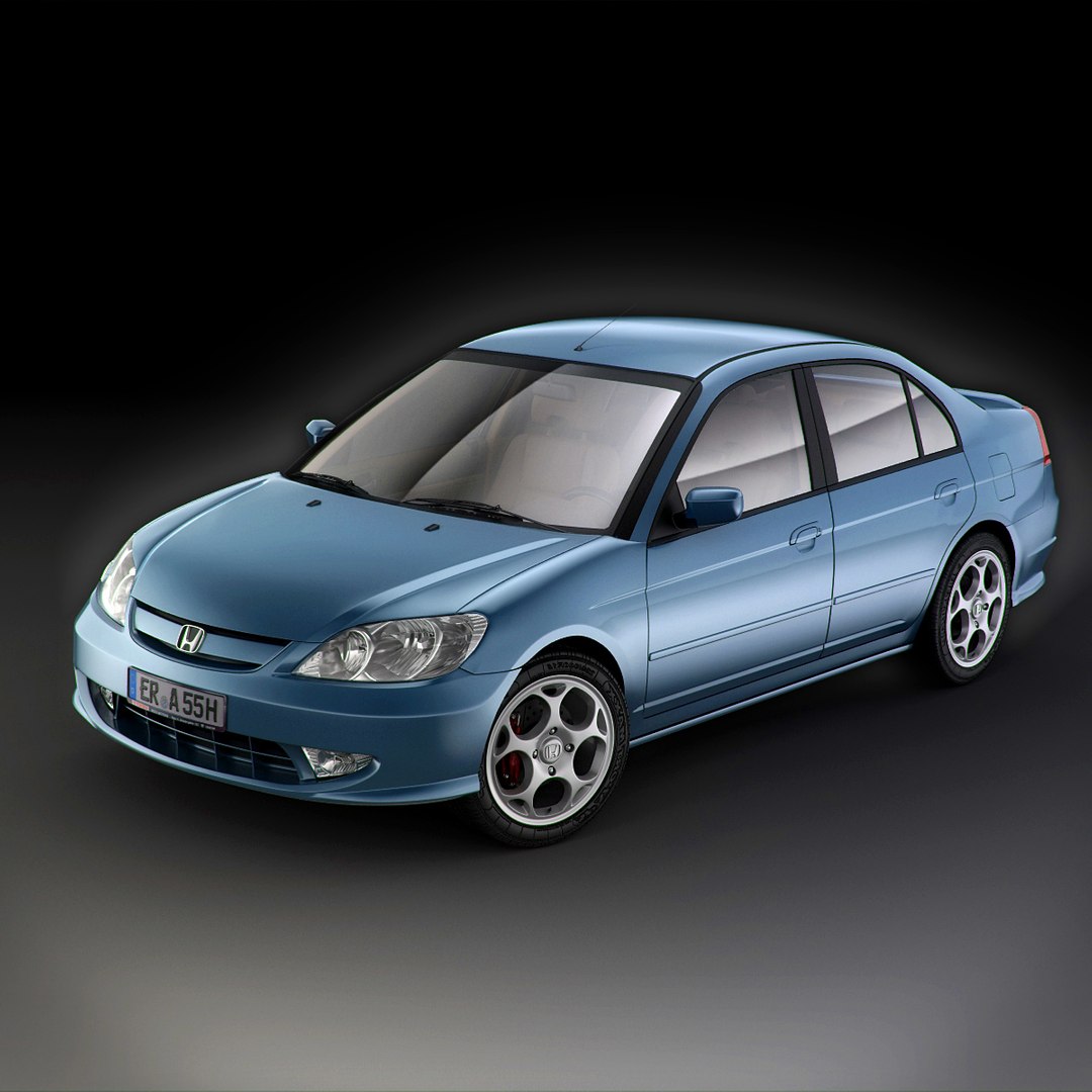 3d honda civic vii ima