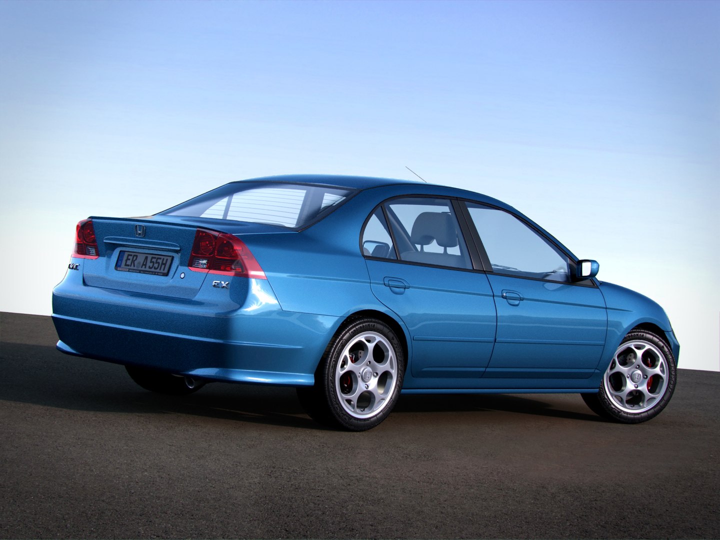 3d honda civic vii ima