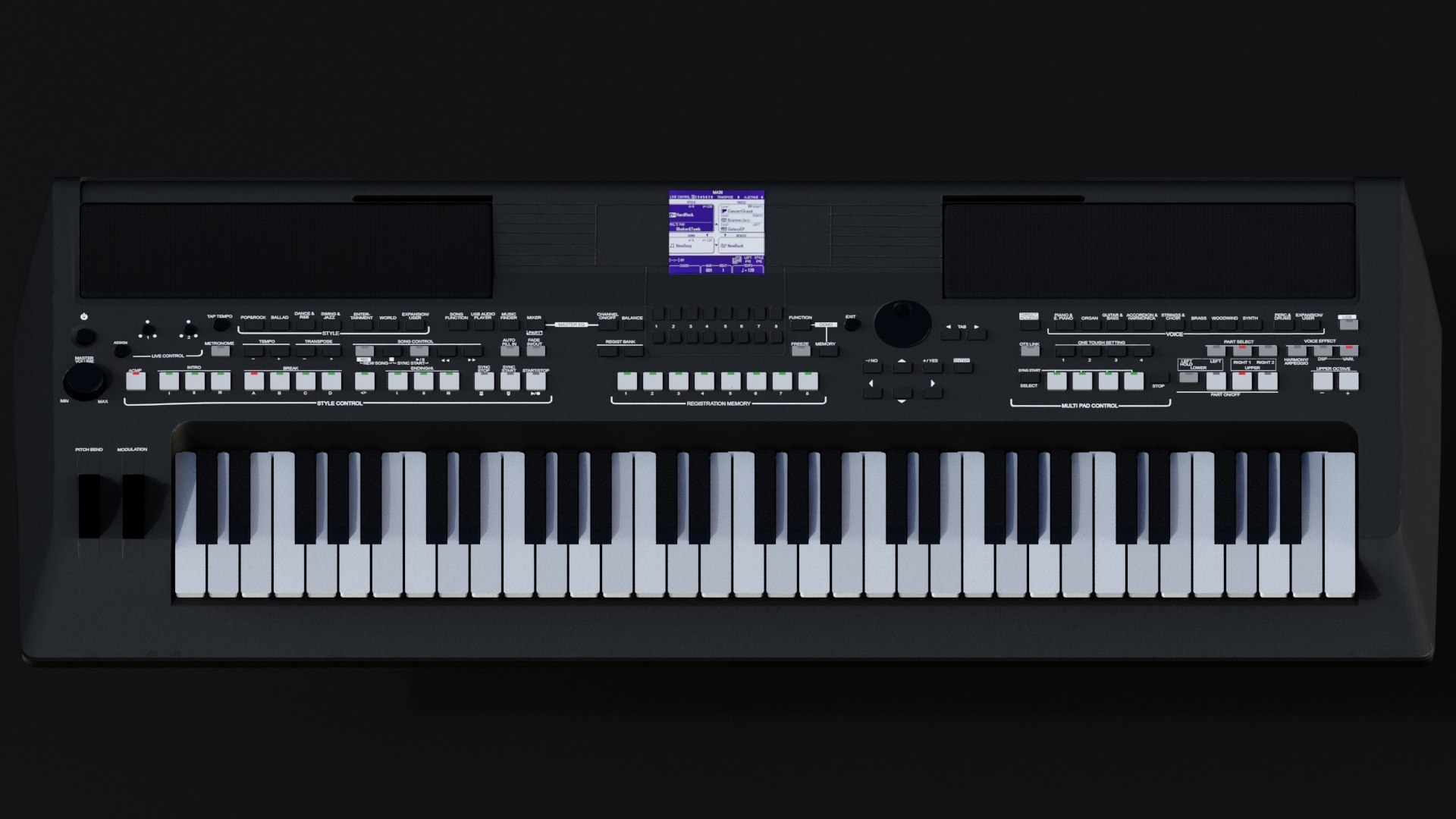 3D Synthesizer Model - TurboSquid 1924628