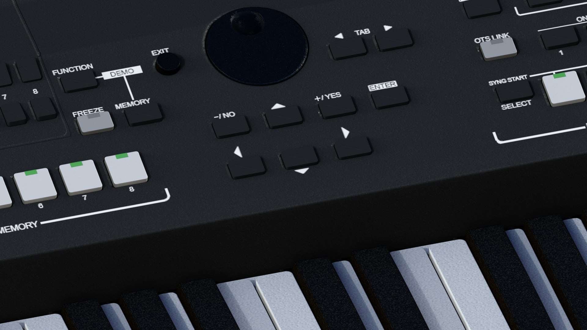 3D Synthesizer Model - TurboSquid 1924628