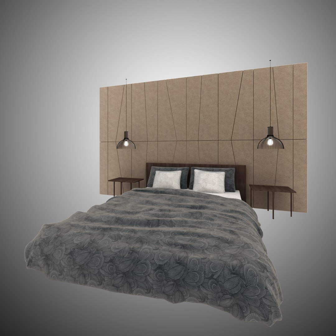 Contemporary Bedroom 3d Max