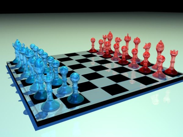 chess 3d model