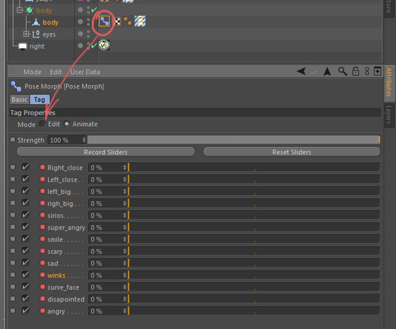 Obj Dog Cartoon Toon