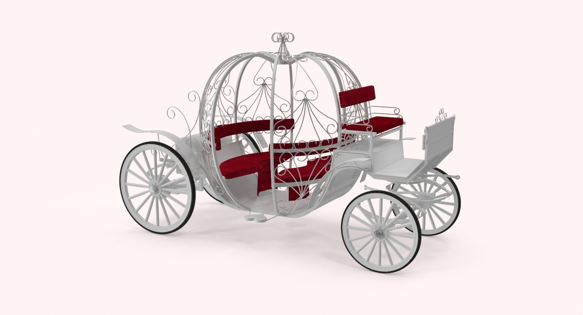 pumpkin coach 3d max