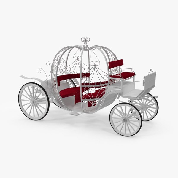 pumpkin coach 3d max