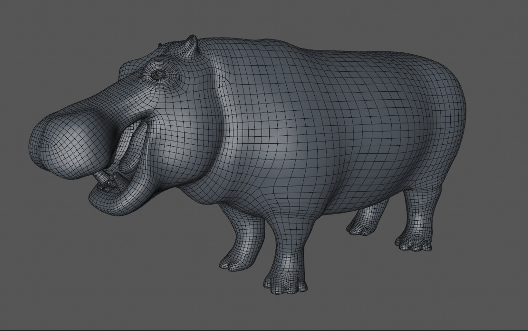 3D Hippopotamus Hippotamus Model - TurboSquid 1309732
