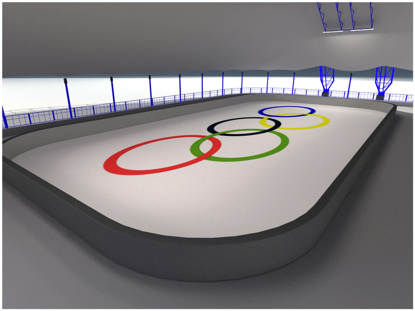 Generic Arena Outdoor Cover 3d Model