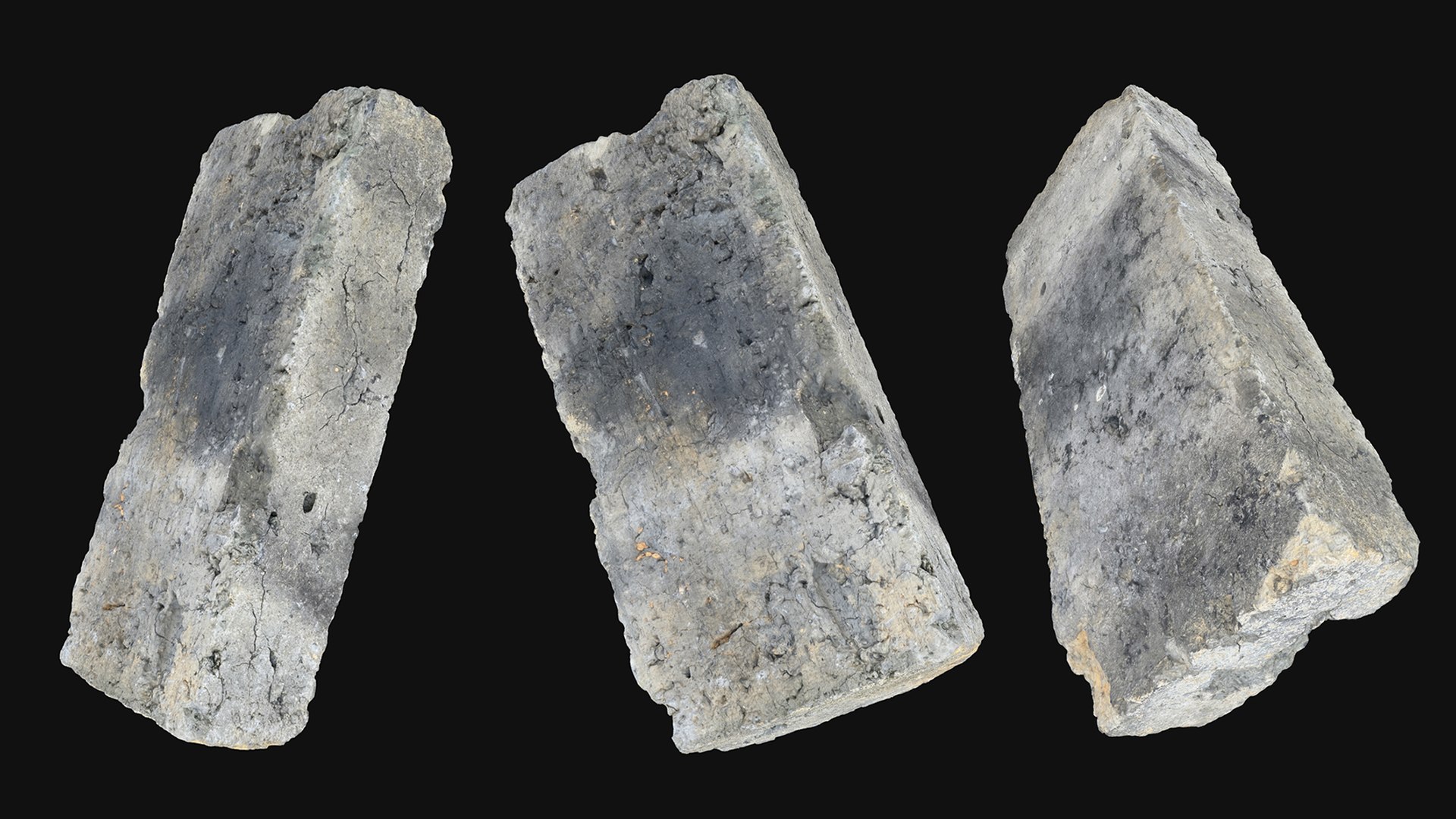 3D Realistic Broken Grey Brick 3d Scan In Highpoly - TurboSquid 2494523