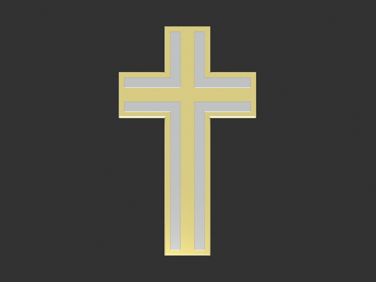 3D cross model - TurboSquid 1474160