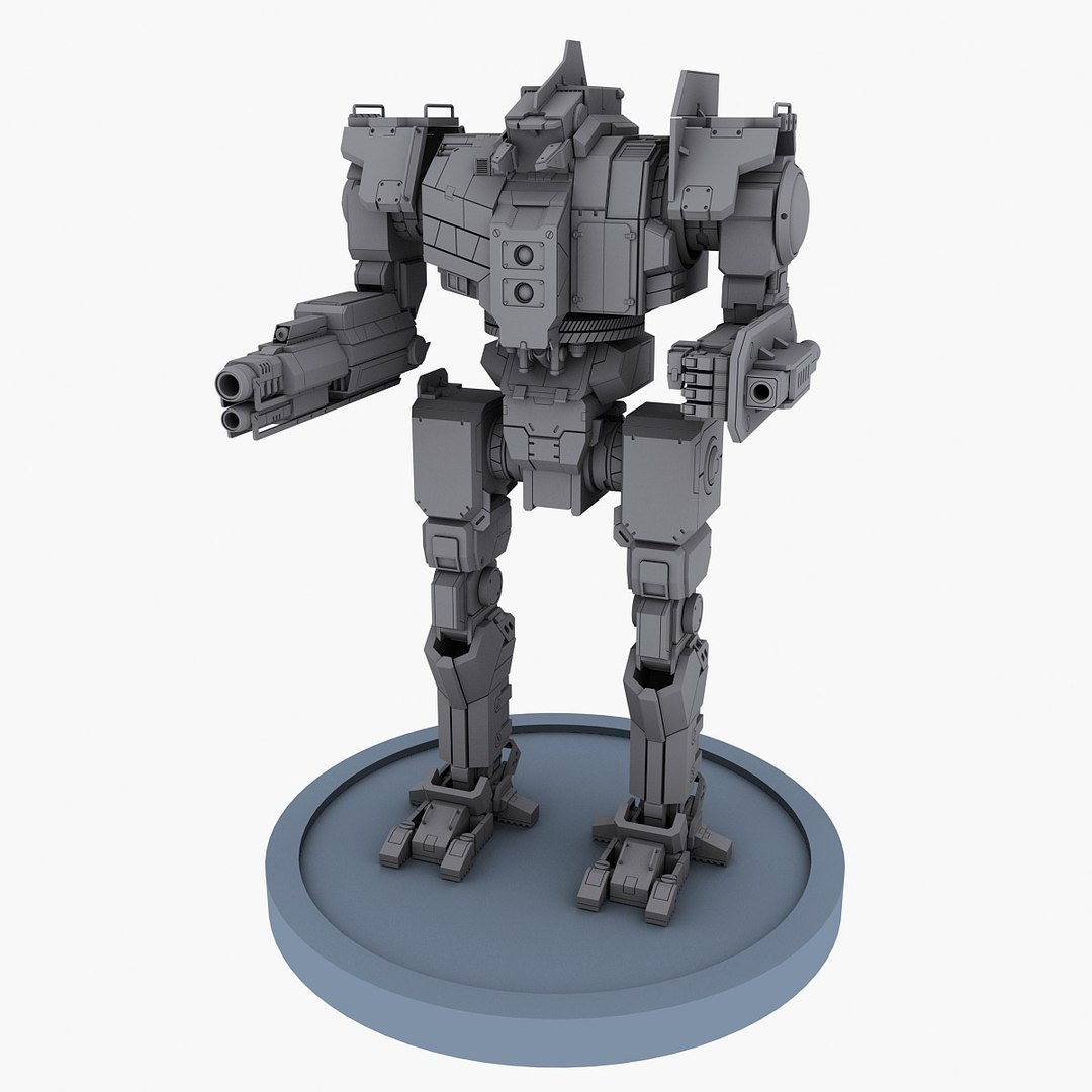 3d Model Robot Concept