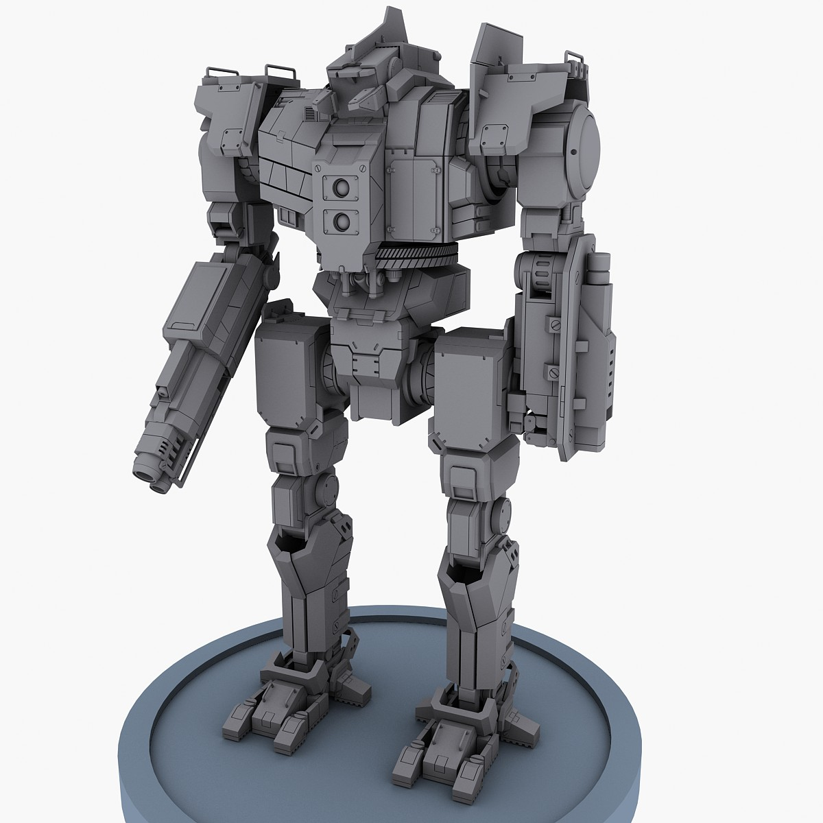 3d model robot concept