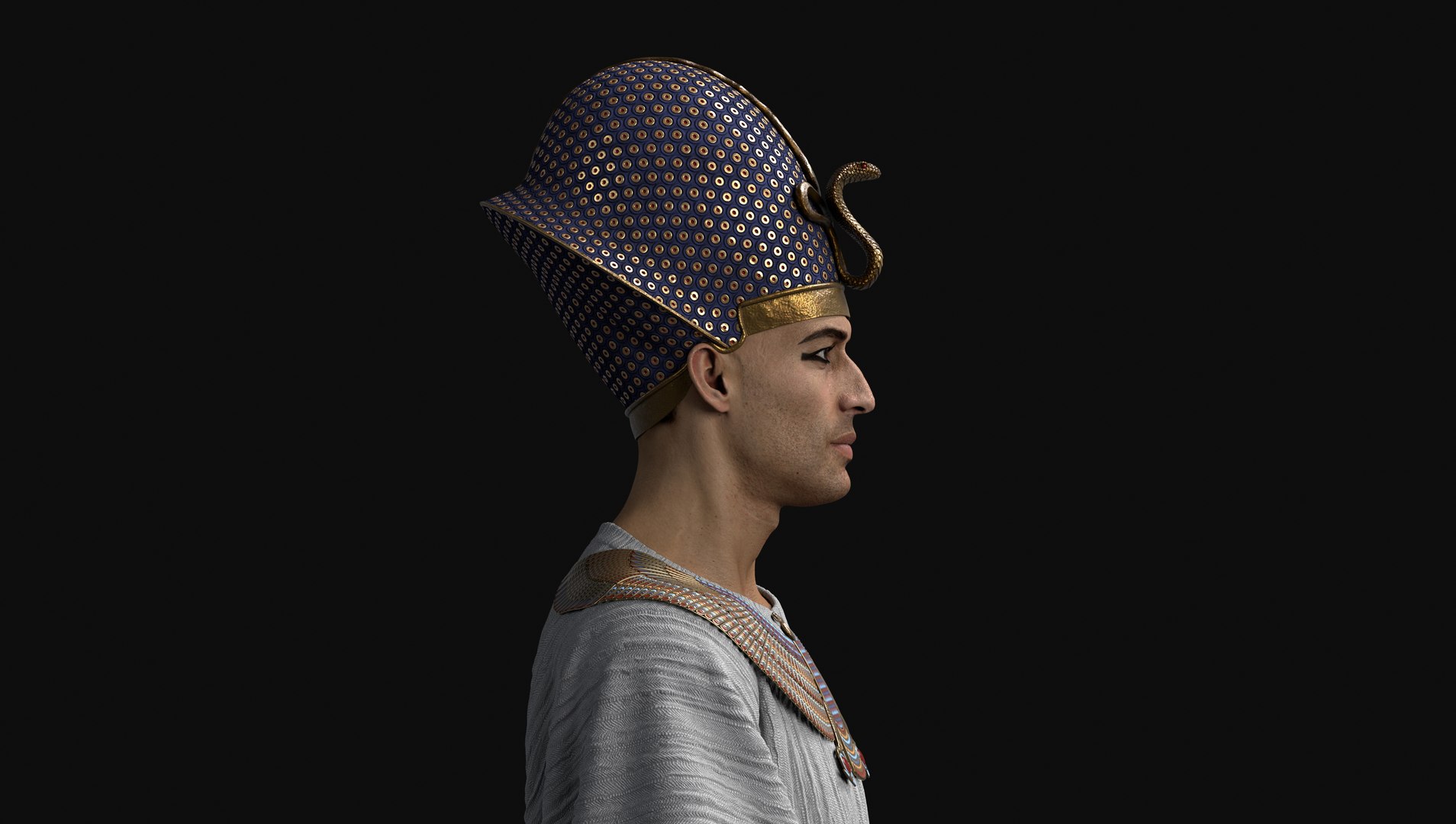 3D pharaoh model - TurboSquid 1284973