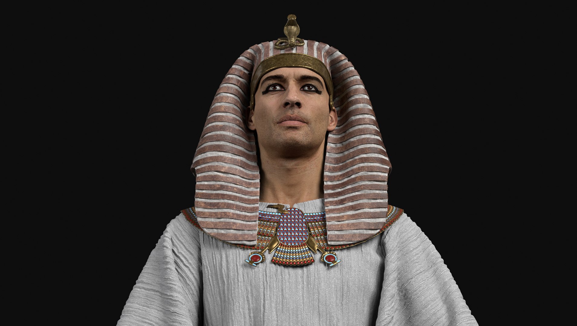 3D Pharaoh Model - TurboSquid 1284973