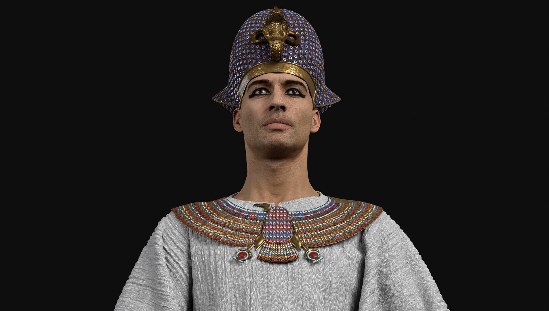 3D Pharaoh Model - TurboSquid 1284973