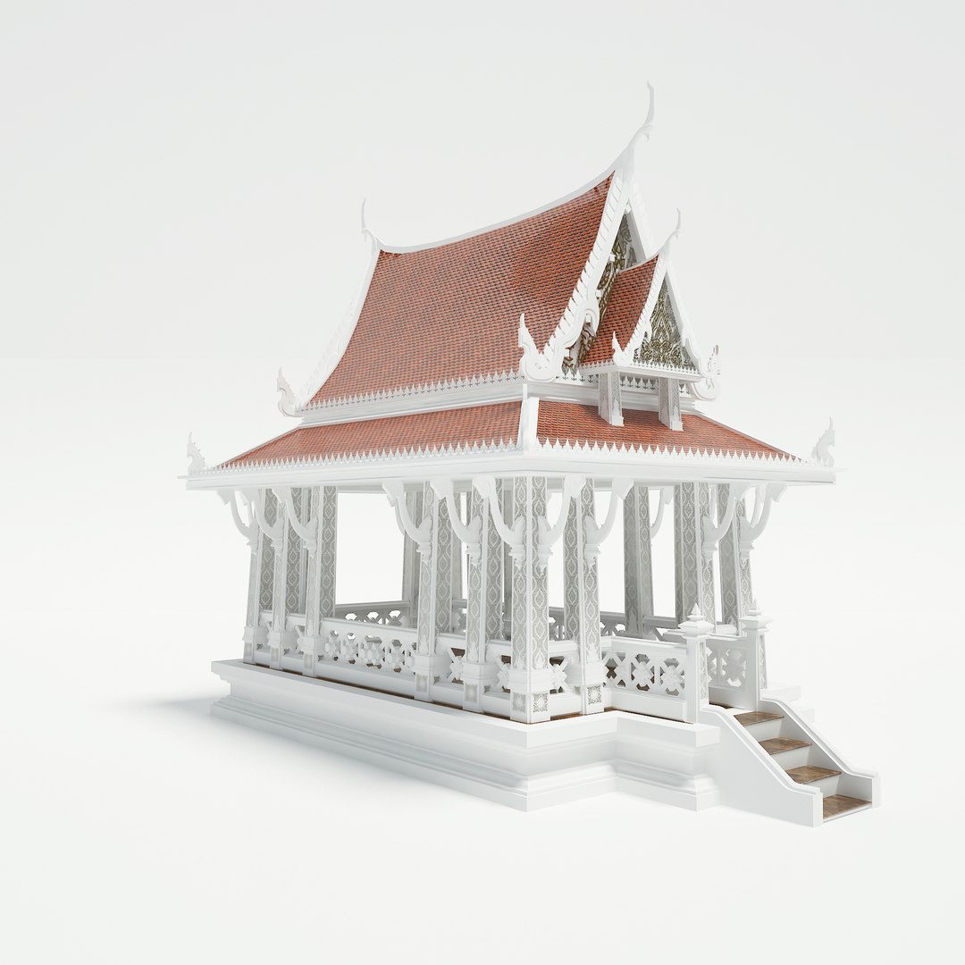 3d Model Pavilion Architecture