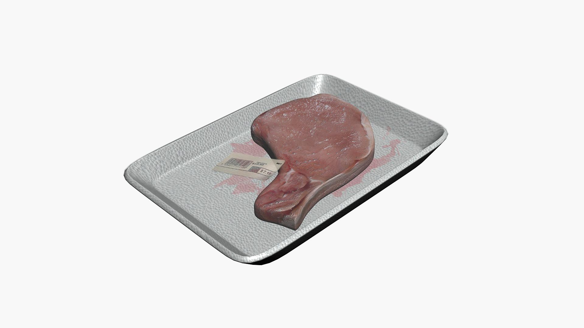3D Pork Chop Package - TurboSquid 2213602