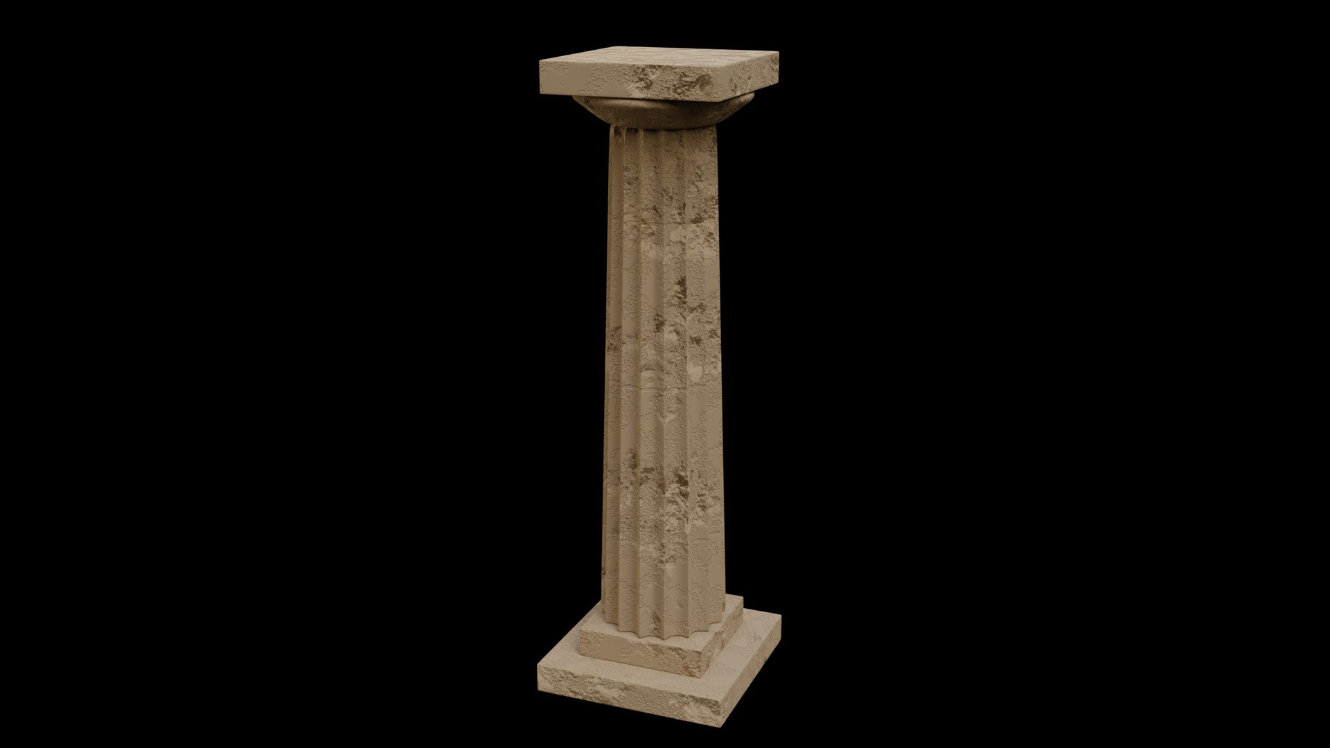Ancient Greek Column Model - TurboSquid 1973442